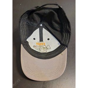 Accessories | Shakespeare Hat Born To Fish Forced To Work Black Gray ...